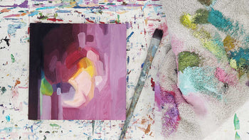 Artist self-portrait 24/25 | Susannah Bleasby Art