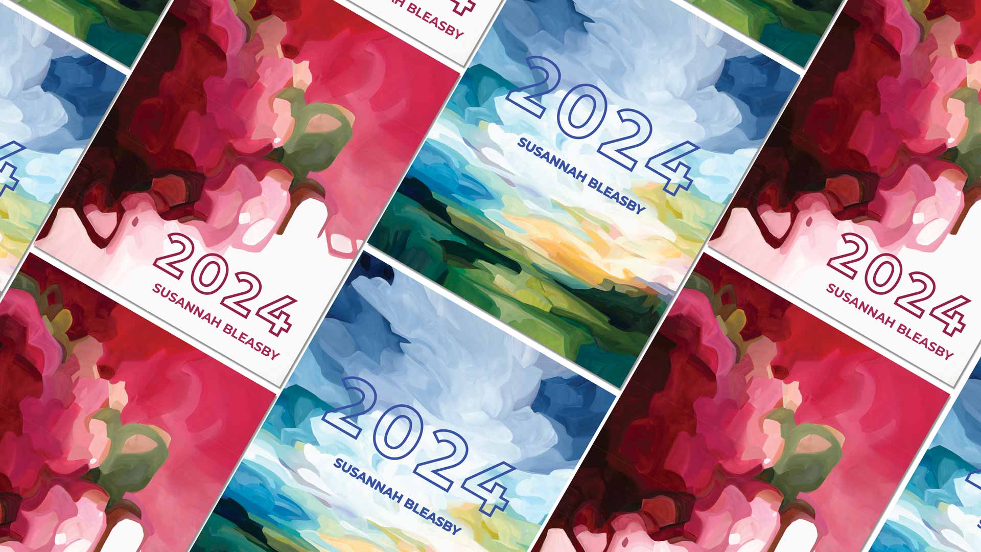 Monthly wall calendars | Susannah Bleasby