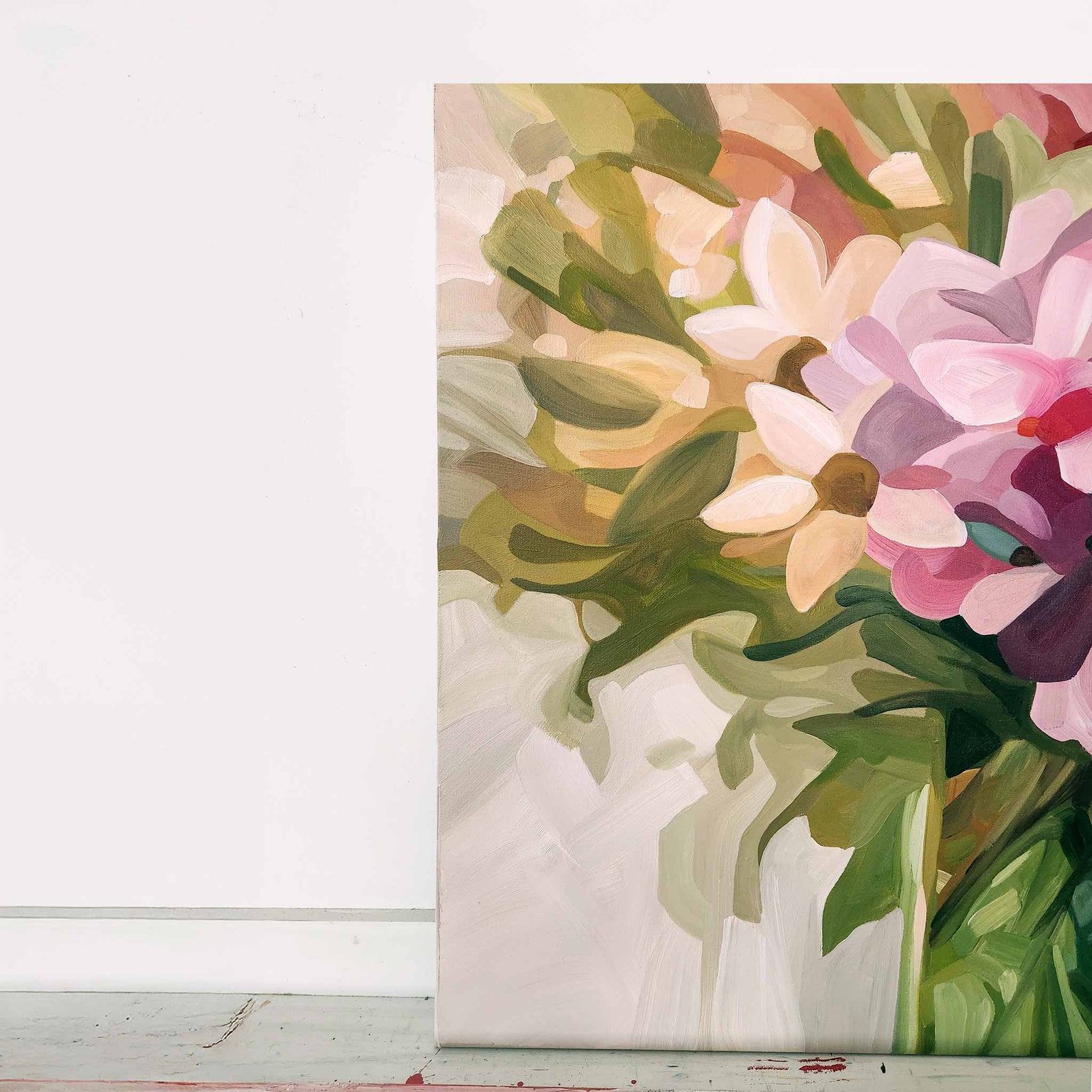 Glorious flower painting | Susannah Bleasby Art