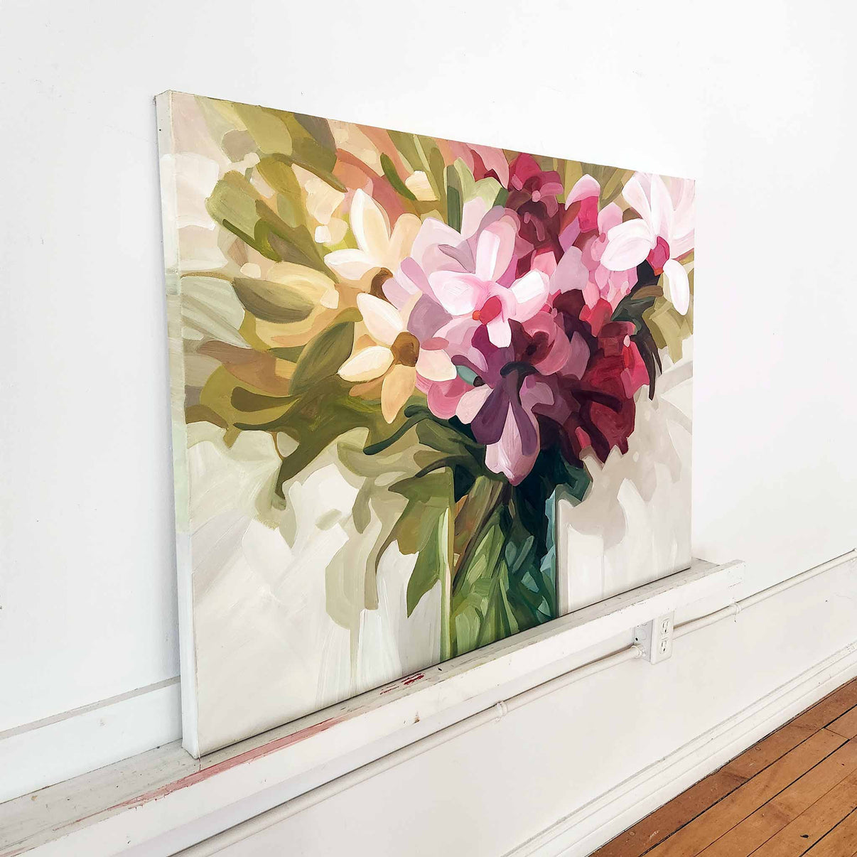 Glorious flower painting | Susannah Bleasby Art
