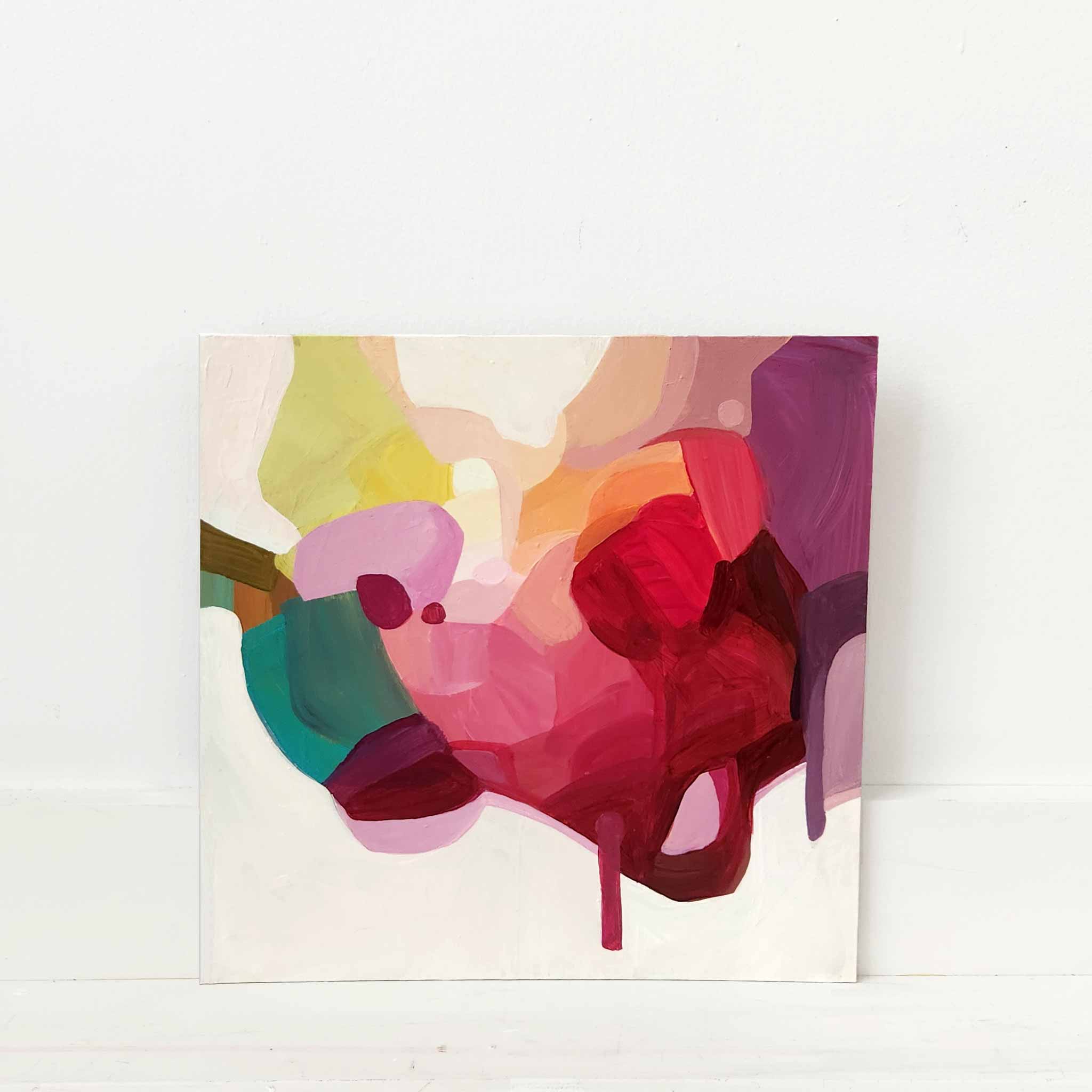 Ice Cream Dream abstract painting | Susannah Bleasby