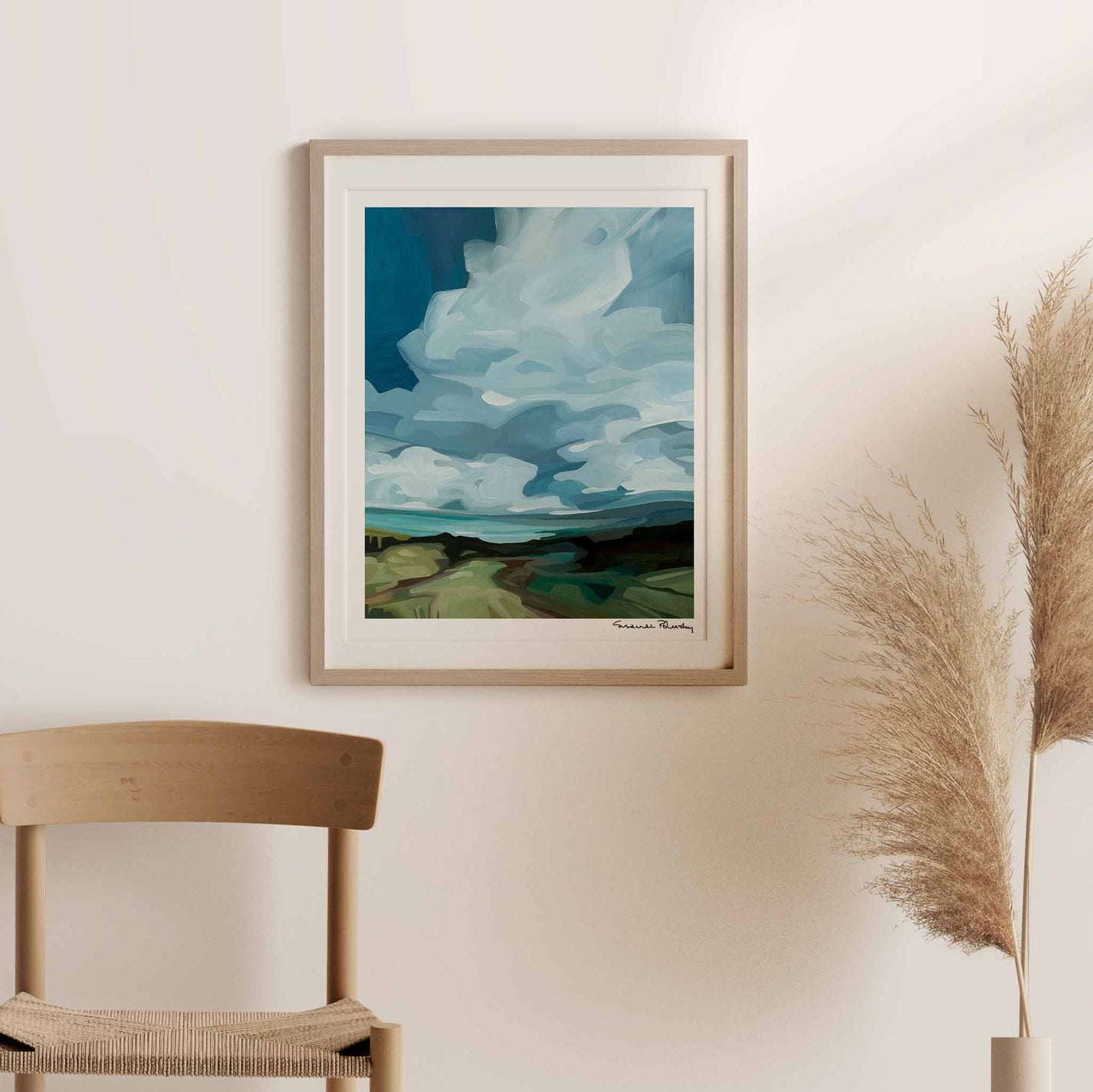 'Outlander' landscape art print | Susannah Bleasby Art